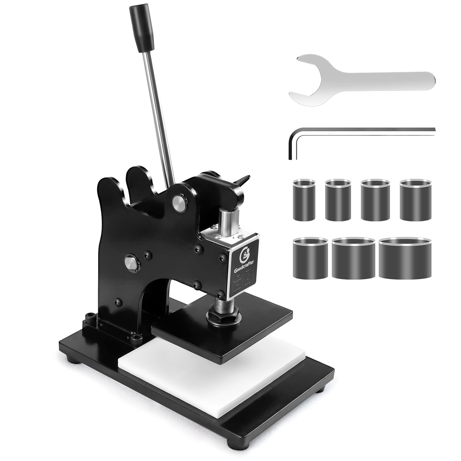 Amazon.com: Leather Cutting Machine 1 Ton,12x9cm Die Cutter Stamping ...