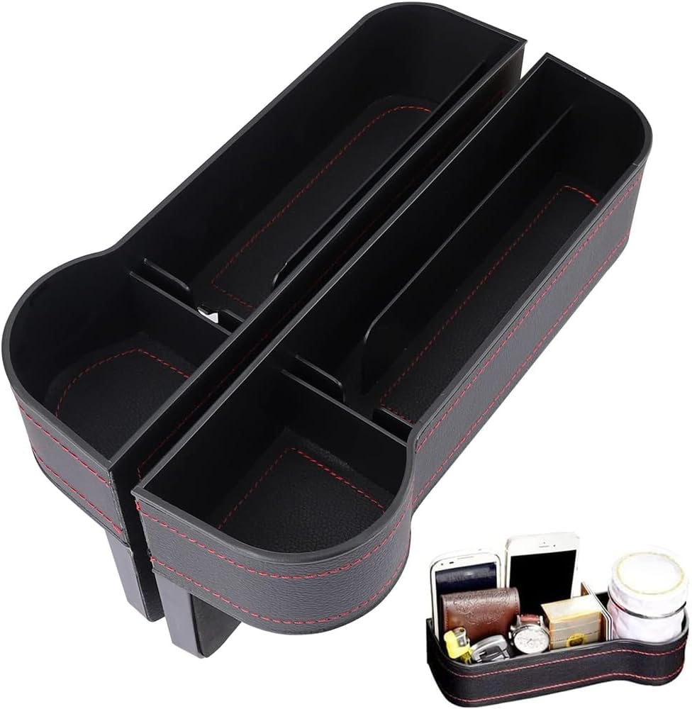 techextra 2 Stück Aufbewahrungsbox für Auto, Auto Organizer Vorne ...