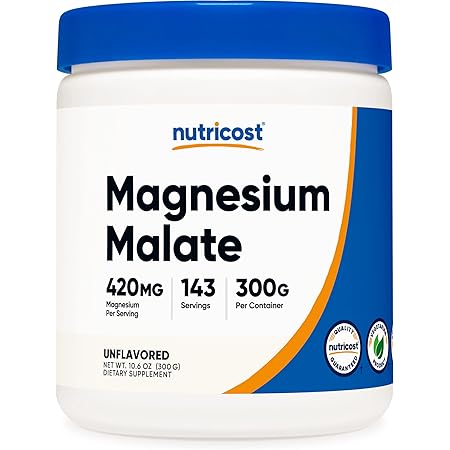Amazon.com: Seeking Health Magnesium Malate Powder - Provides 500 mg of ...