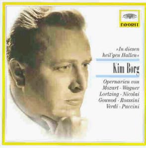 Kim Borg Singt Opernarien: Amazon.co.uk: CDs & Vinyl