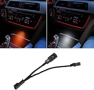 Amazon.com: Jaronx Compatible with BMW LED Console Ambient Light for 1 ...