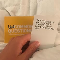 Amazon.com: Uncommon Questions 200 Fresh Conversations Starters for ...