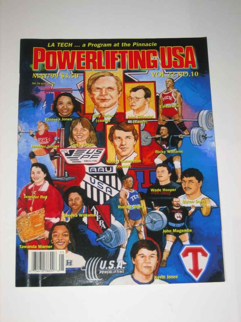Powerlifting USA May 1999 Calvin Dial: Amazon.com: Books