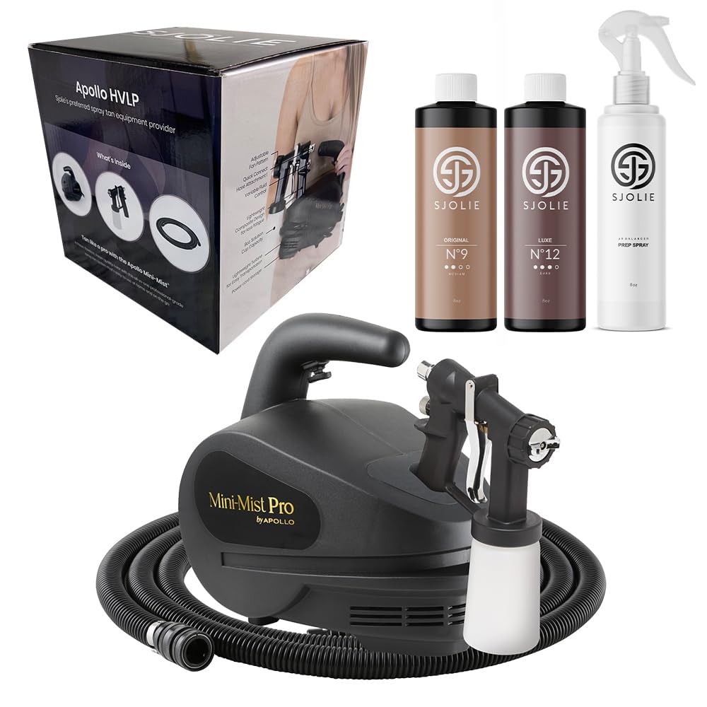 Amazon.com: SJOLIE T100 Mini Mist Pro Sunless Spray Tan Starter Kit ...