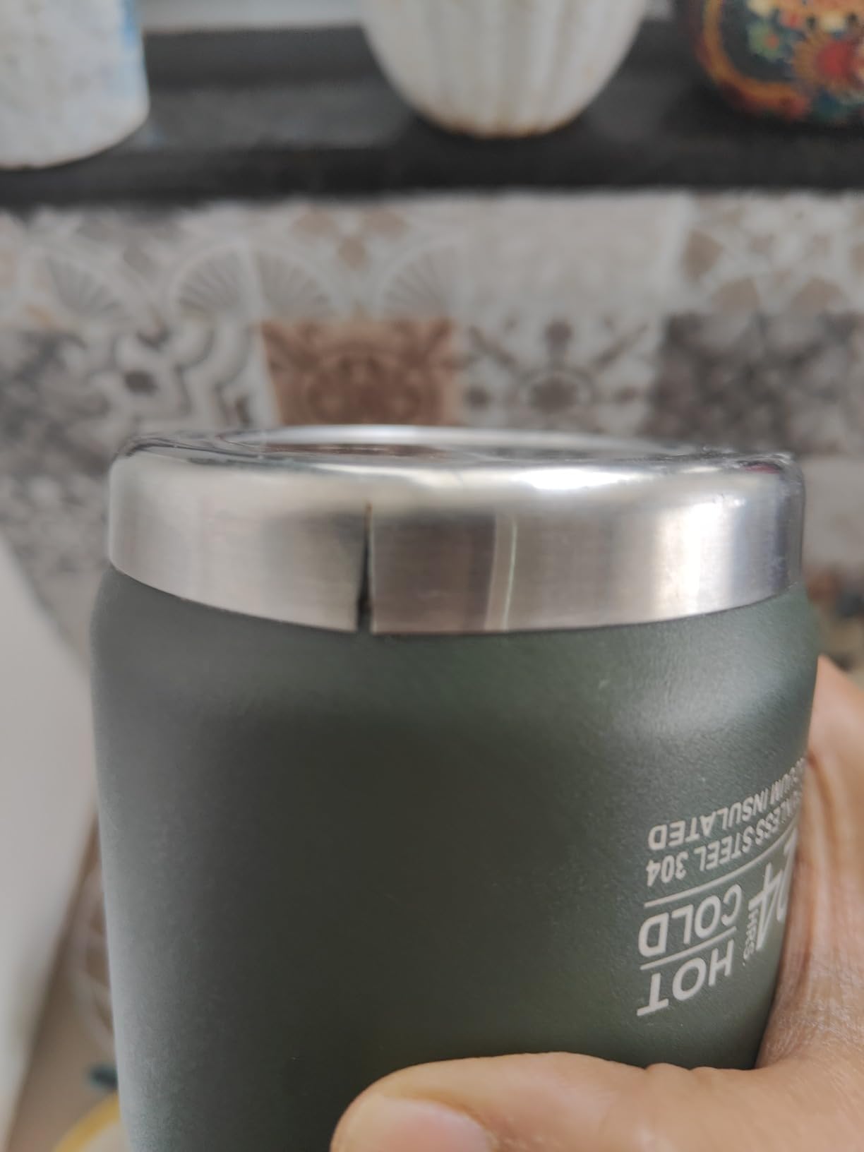 Cello Supee Vacuum Insulated Flask 400ml, Silver | Double Walled ...