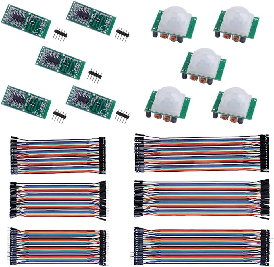 Amazon.com: Bundle of RCWL-0516 Microwave Radar Sensor + HC-SR501 PIR ...