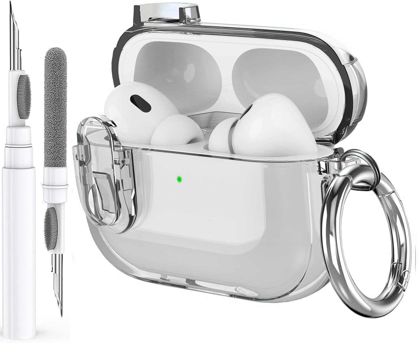 Amazon.com: Olytop for Airpods Pro 2/1 Gen Case Cover with Lock (2019 ...