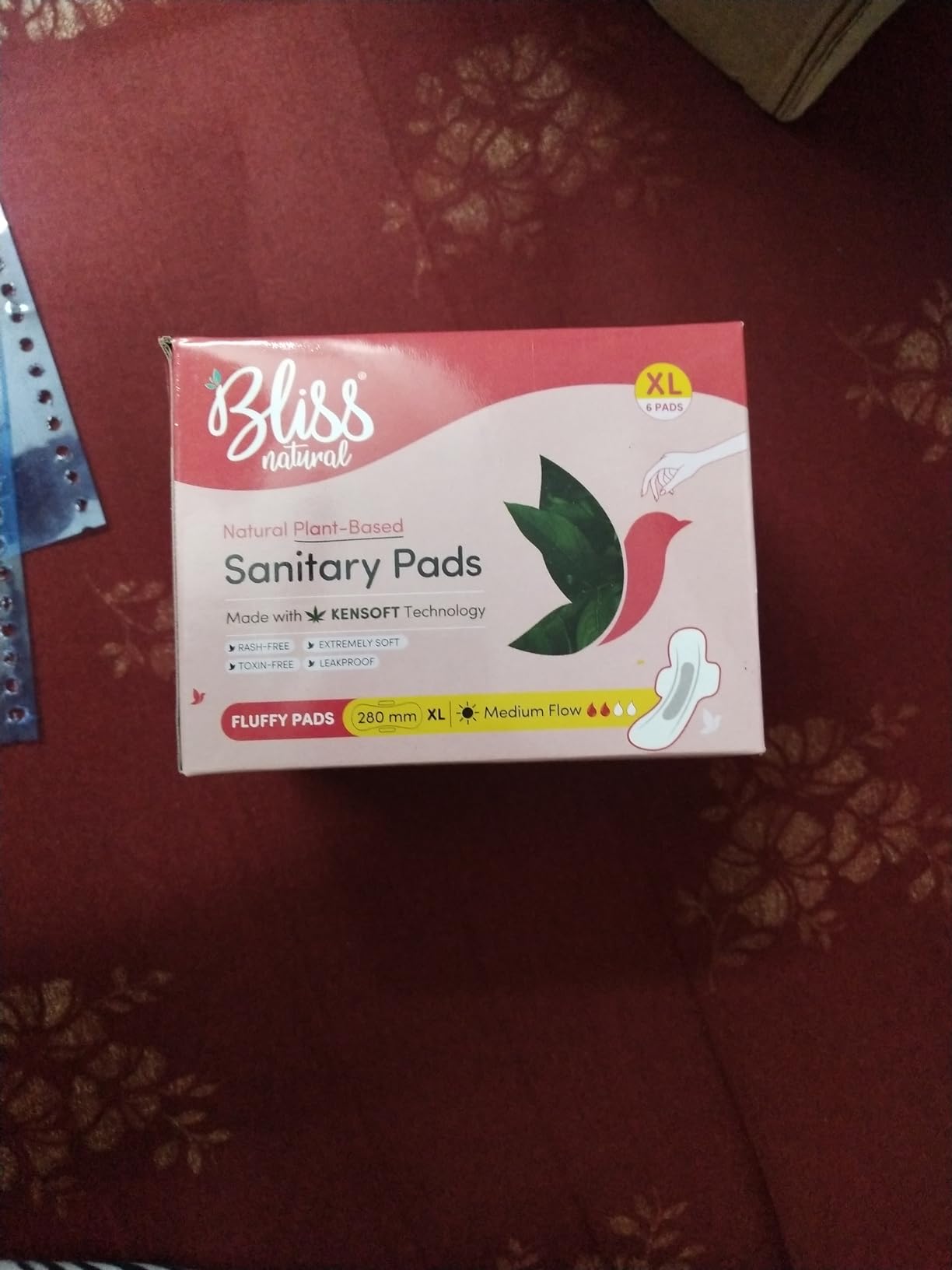 Buy BLISSNATURAL Organic Sanitary Pads For Women|Rash-Free Sanitary ...