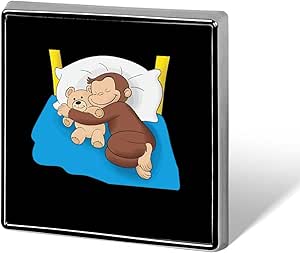 Amazon.co.jp: Curious George Pin Badge Lapel Pin Tie Pin Uniform Badge ...