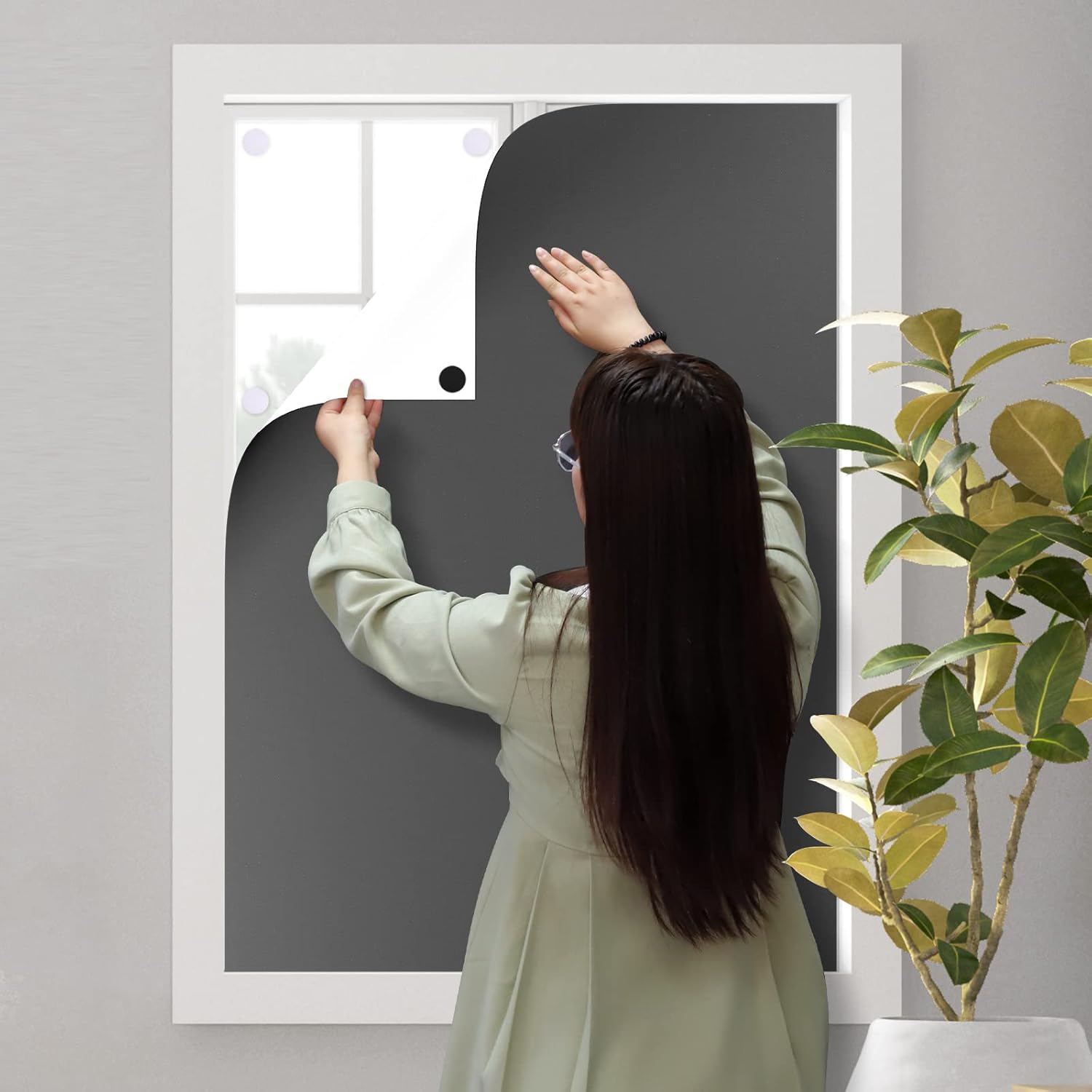 Amazon.com: WIFEA Blackout Blinds 118" x 57", 100% Blackout Shades ...