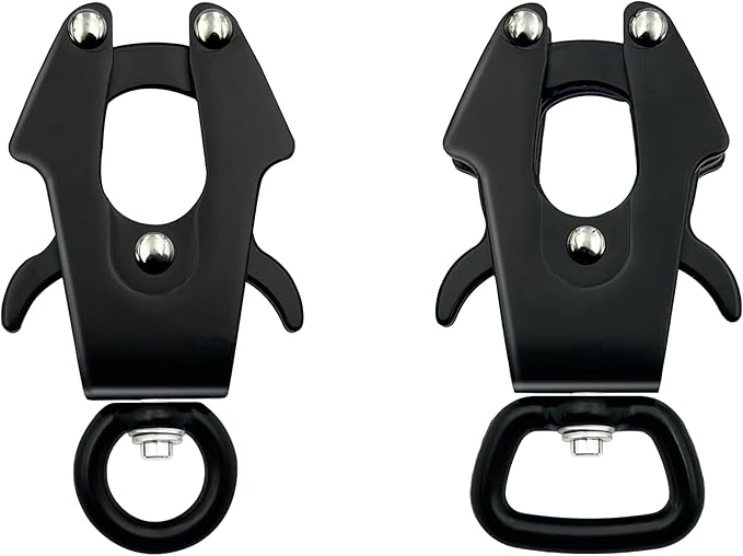 Amazon.com : 2 Pcs Frog Clip Dog Leash Clasp 360 Degree Swivel Clip ...