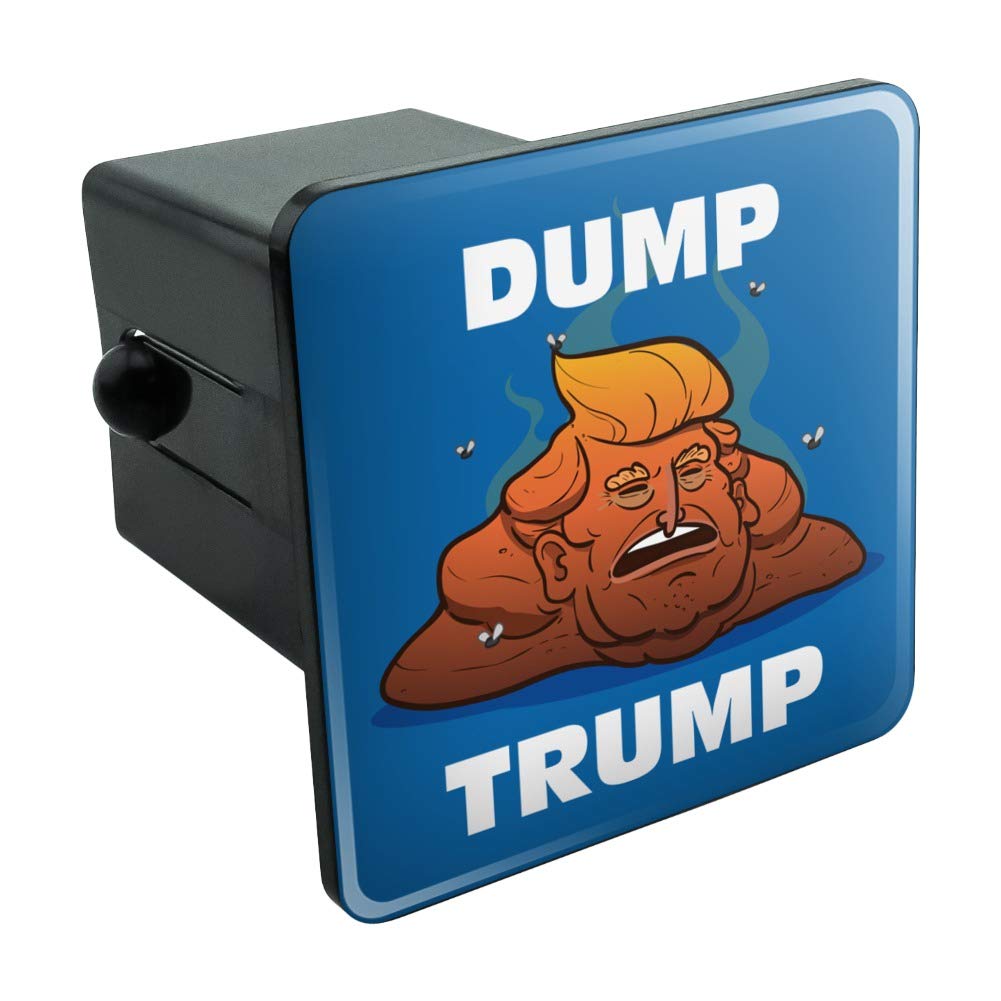 Amazon.com: Dump Donald Trump with Poop Tow Trailer Hitch Cover Plug ...