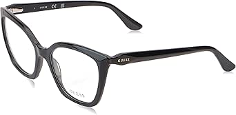 GUESS Eyeglasses GU 2965 001 Shiny Black at Amazon Women’s Clothing store