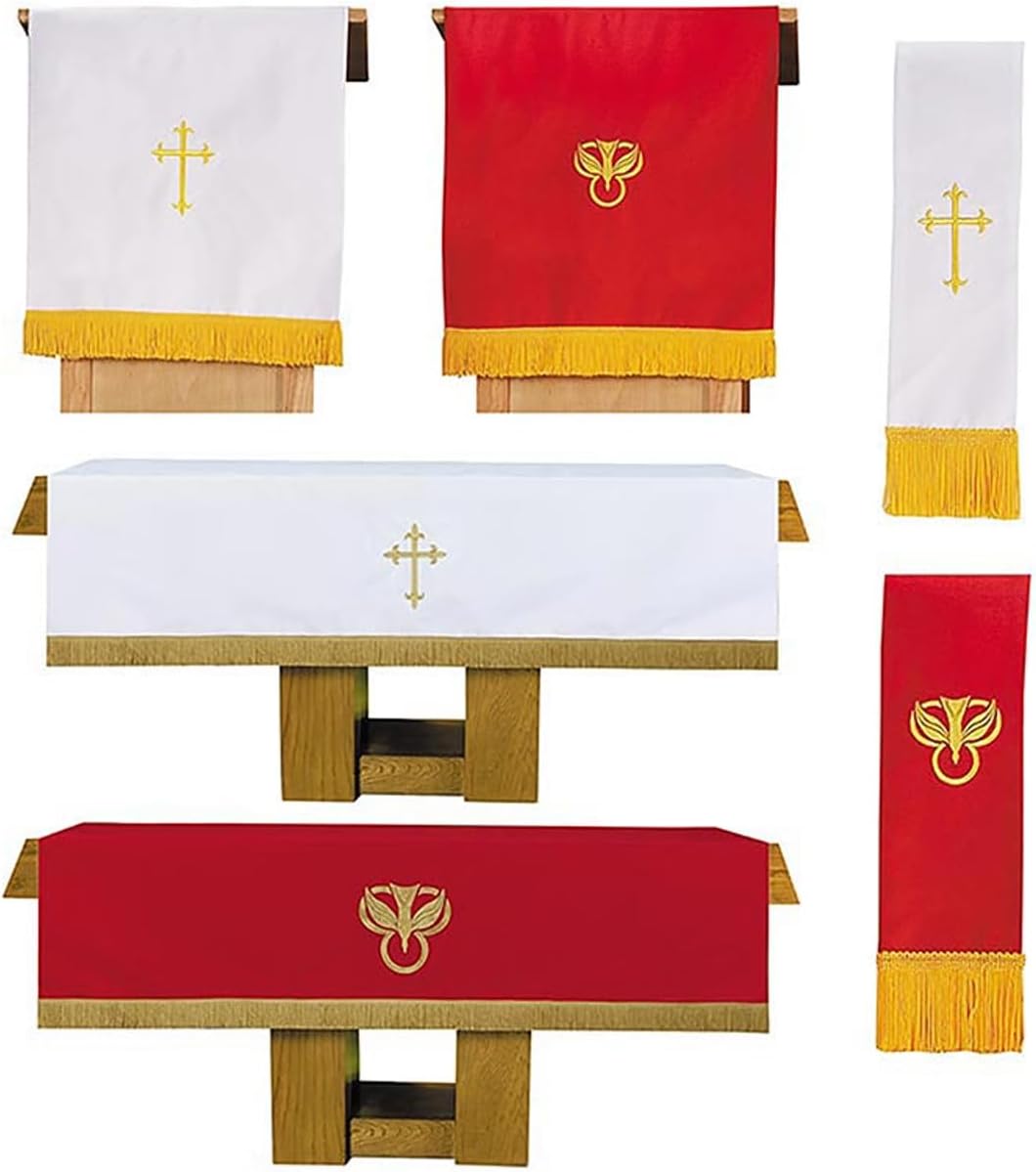 Amazon.com: Trinity Church Supply Red and White Reversible Parament Set ...