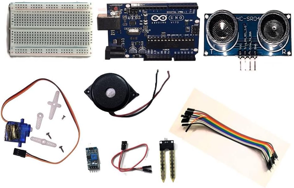 Buy Robotechnique Smart Dustbin Project Combo Kit – Complete DIY ...