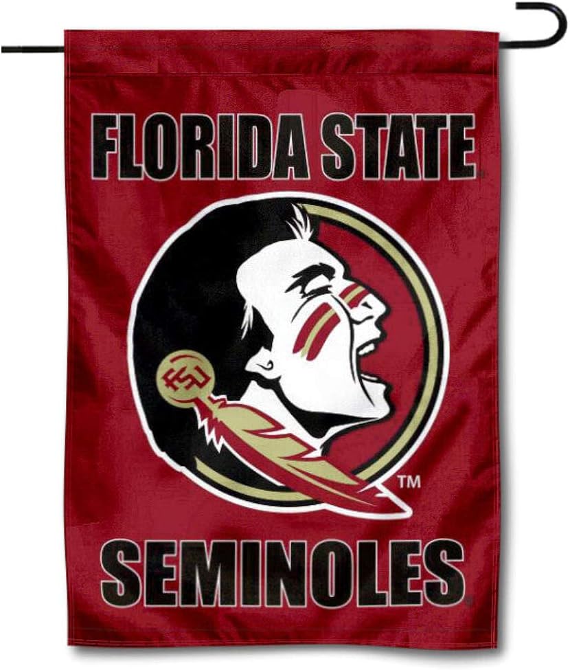 Amazon.com : FSU Florida State Garden Flag and Yard Banner : Sports Fan ...