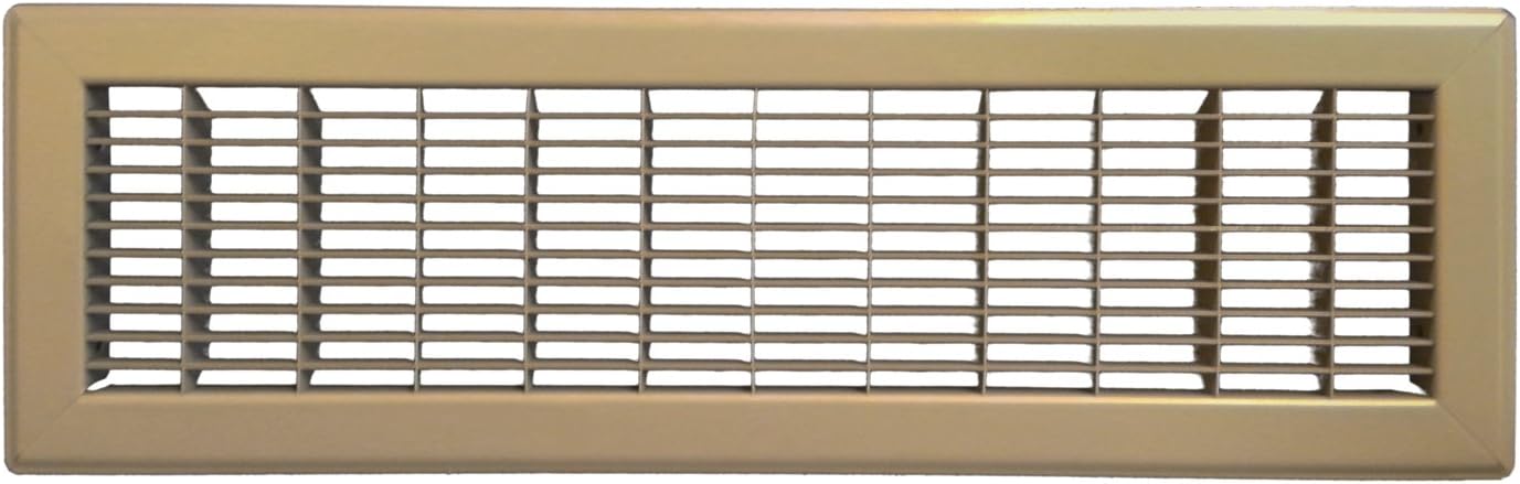 Shoemaker 1600-6X30 6"x30" Floor Grille - Brown - Heating Grilles ...