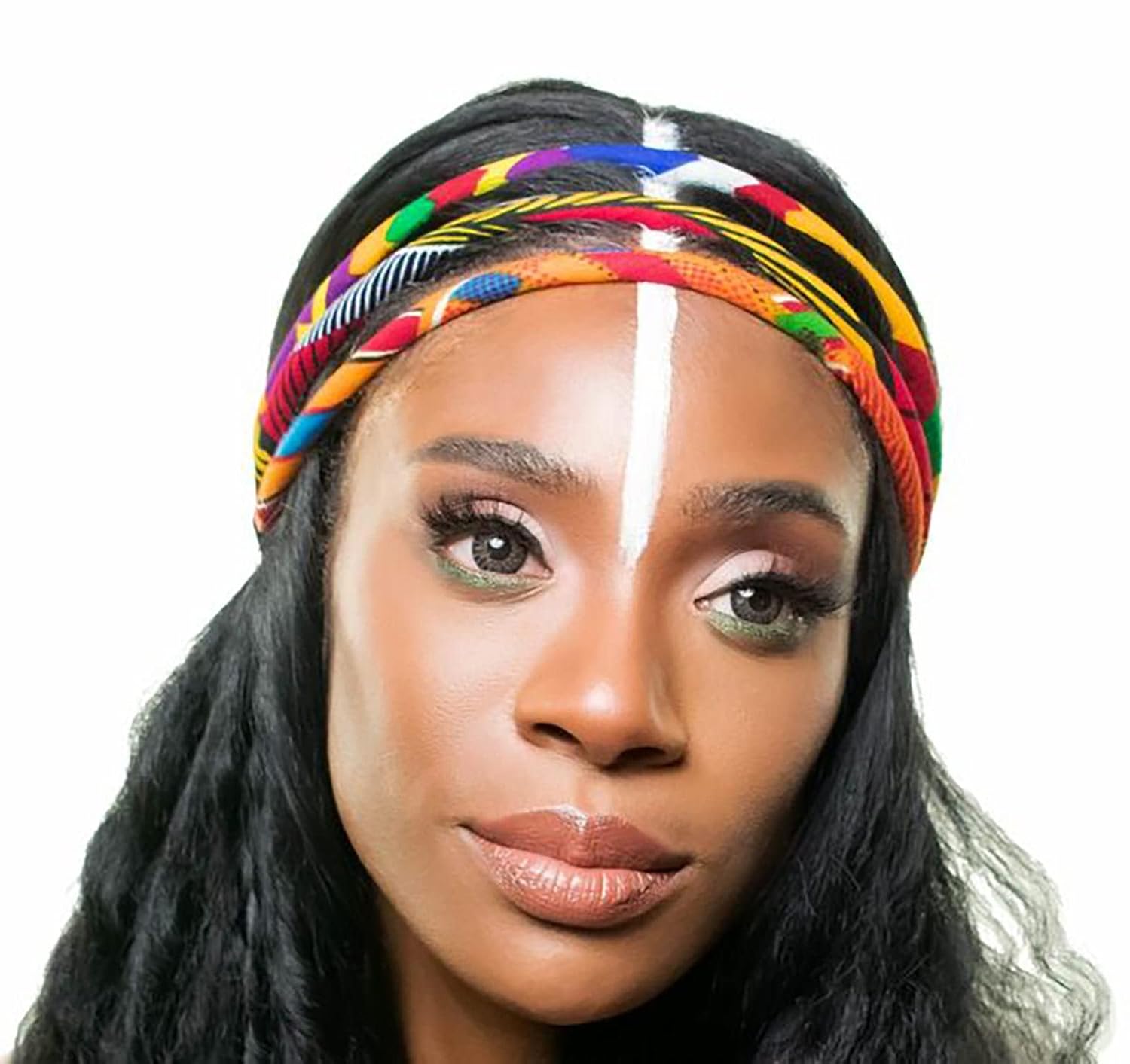 Amazon.com: Vibrant Colorful African Headband | African Headwrap ...