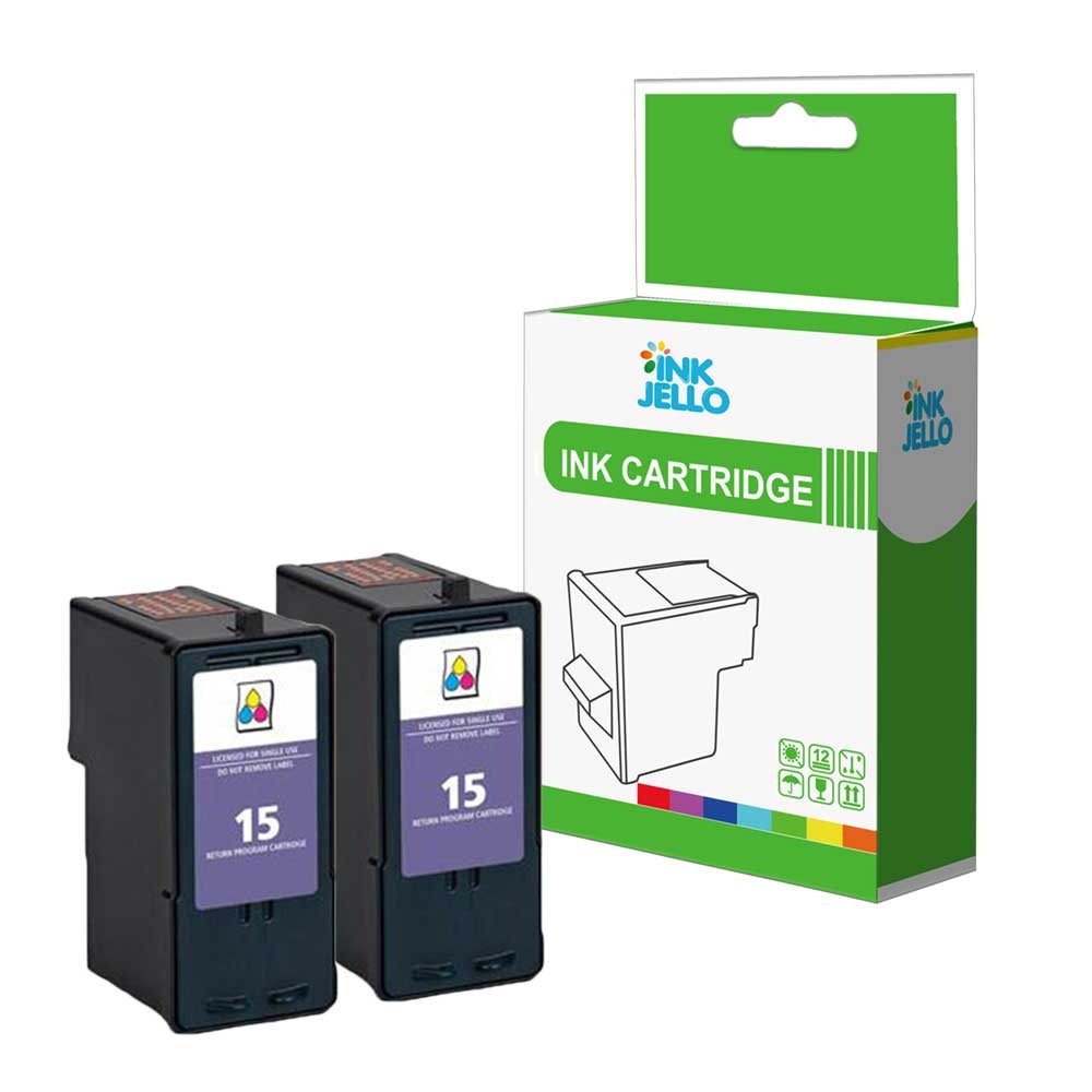 InkJello Remanufactured Ink Cartridge Replacement for Lexmark X2320 ...
