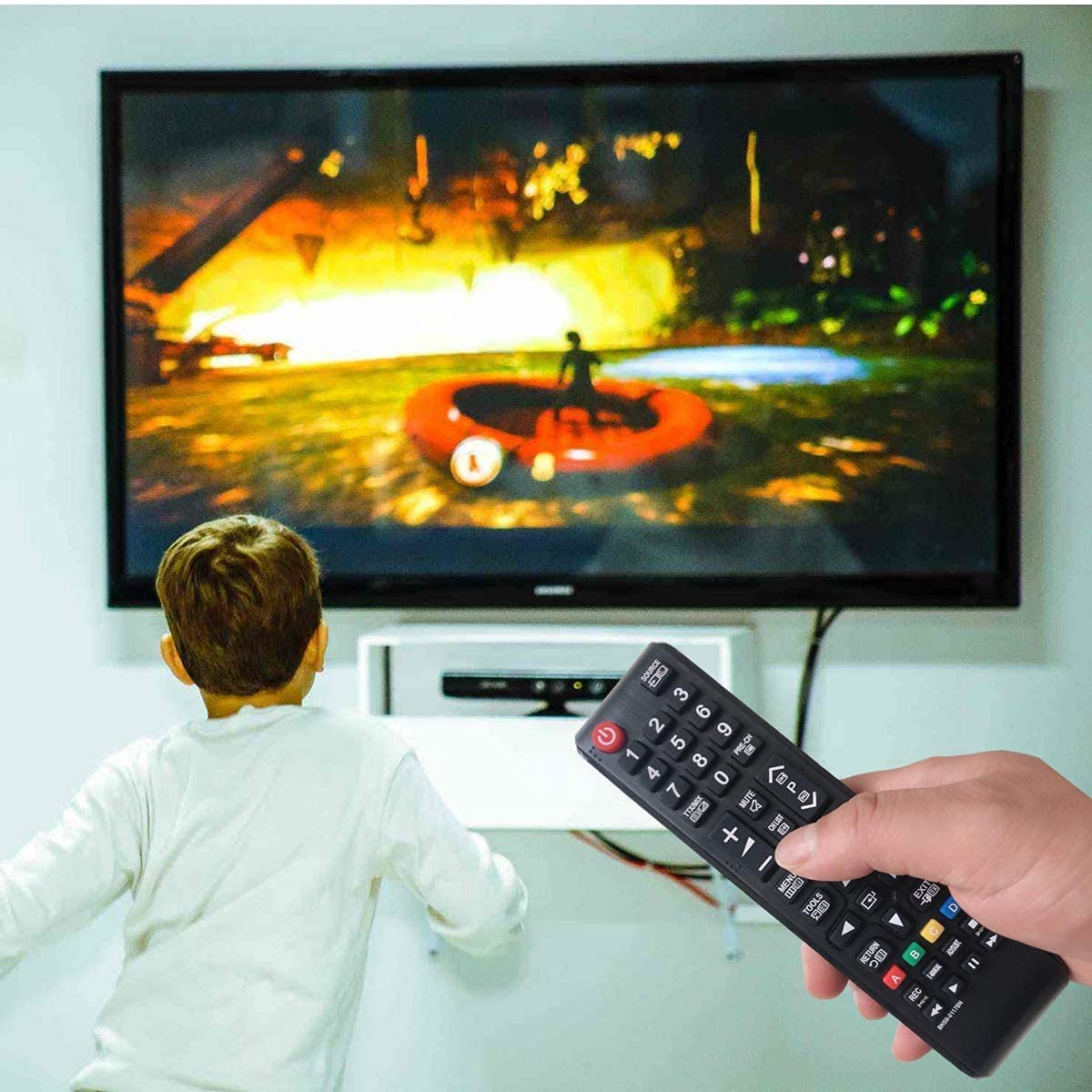 Snapklik.com : Universal Remote Control For Samsung LN32D450G1DXZA And ...