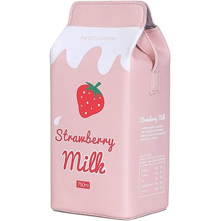 Girls PU Leather Purse, XiYee Chocolate Milk Box, Purse Bag, Cute Milk ...