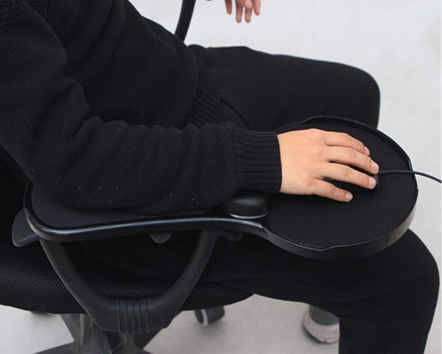 Amazon.com: WWJQ Chair Arm Rest Mouse Pad with Wrist Support, Extra ...