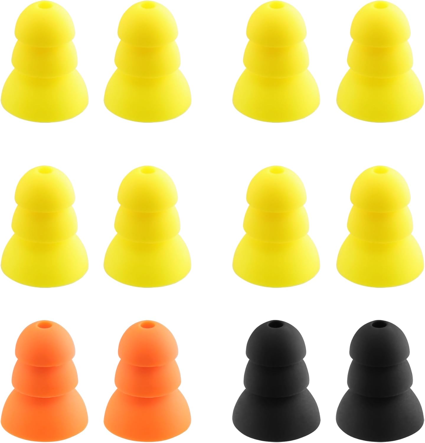 Amazon.com: NANLANFAN Replacement Triple Flange Ear Tips for Elgin ...