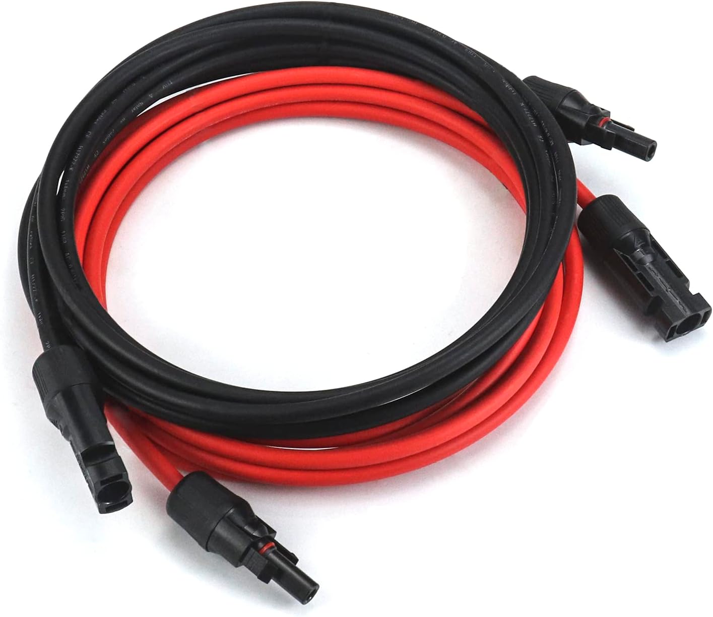 QWORK® 10FT Solar Panel Extension Cable with IP67 Waterproof Female and ...