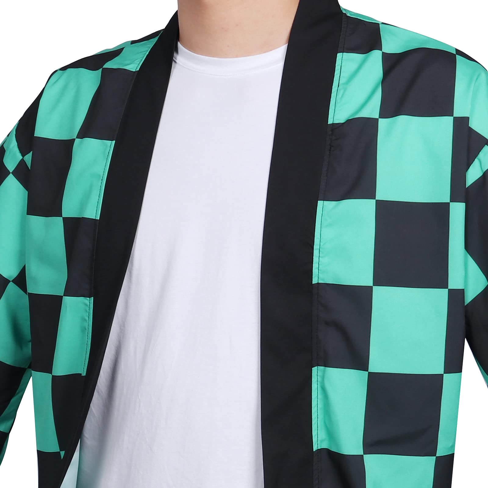 Demon Slayer Cosplay Kamado Tanjiro Nezuko Kimono Cloak Robes Anime ...