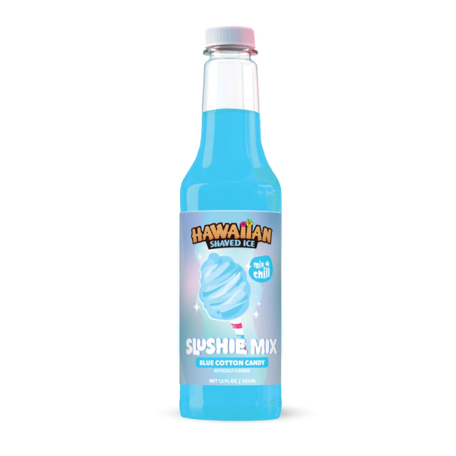 Amazon.com: Slushie Syrups - Blue Cotton Candy Slushie Mix by Hawaiian ...