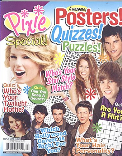 Pixie Magazine Special April 2010 (Posters, Quizzes, Puzzles): Various ...