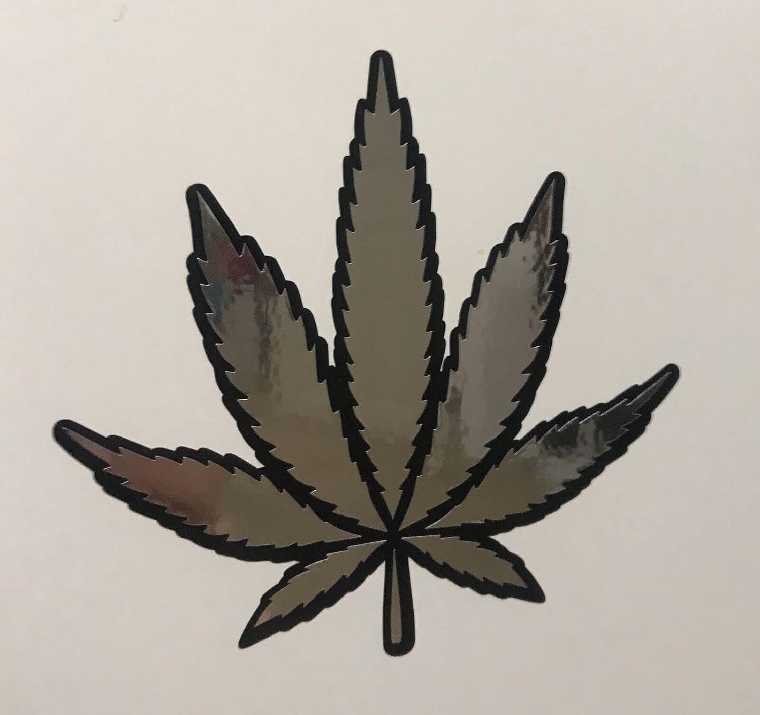 Amazon.com: Dolly Decals and Stickers - Pair Chrome 420 Marijuana ...