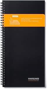 Amazon.com : Whitelines Wire Slim Notebook, Squared, Black (WL91 ...