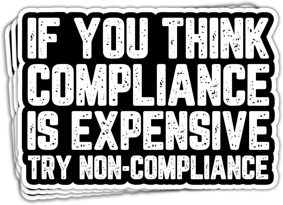 Amazon.com: SUNHADO (3 Pcs) Security Guard Stickers Security Officer ...