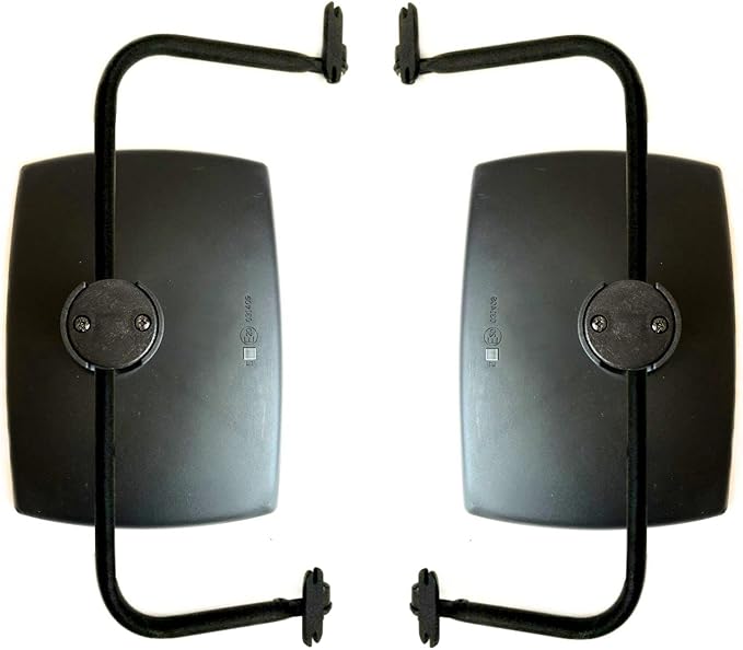MelTruck® 2 x Exterior Wing Mirrors 295 x 215 Diameter 14-30 Lorry ...