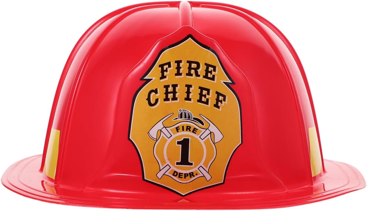 Amazon.com: COHEALI Fireman Hat Adult Fireman Costume Helmet ...