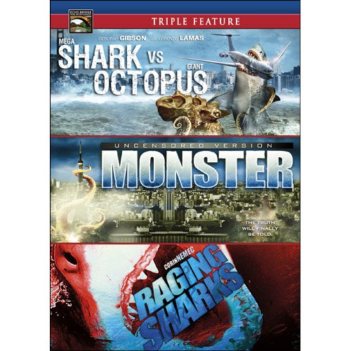 Amazon.com: Mega Shark vs Giant Octopus / Monster / Raging Sharks ...