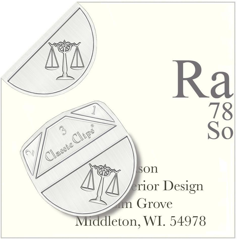Amazon.com: Scales of Justice Paper Fasteners - Silver 1000