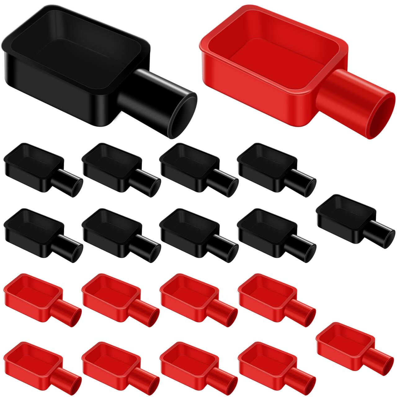 Snapklik.com : 22 Pack Battery Terminal Covers,Battery Terminal ...