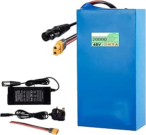 Amazon.co.jp: 48V Li-Ion Battery 48V 20AH E-Bike Battery 48 Volt ...