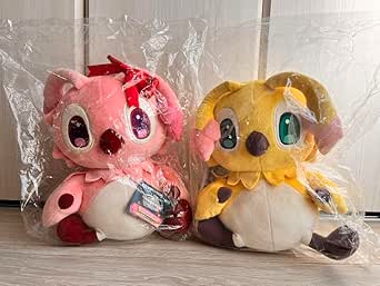 Amazon.co.jp: PSO2 Rappie & Pin Crappie Ichiban Kuji Plush : Toys & Games