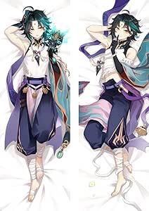 Amazon.com: MOLUCI Genshin Impact Xiao Anime Pretty Maiden Full Body ...