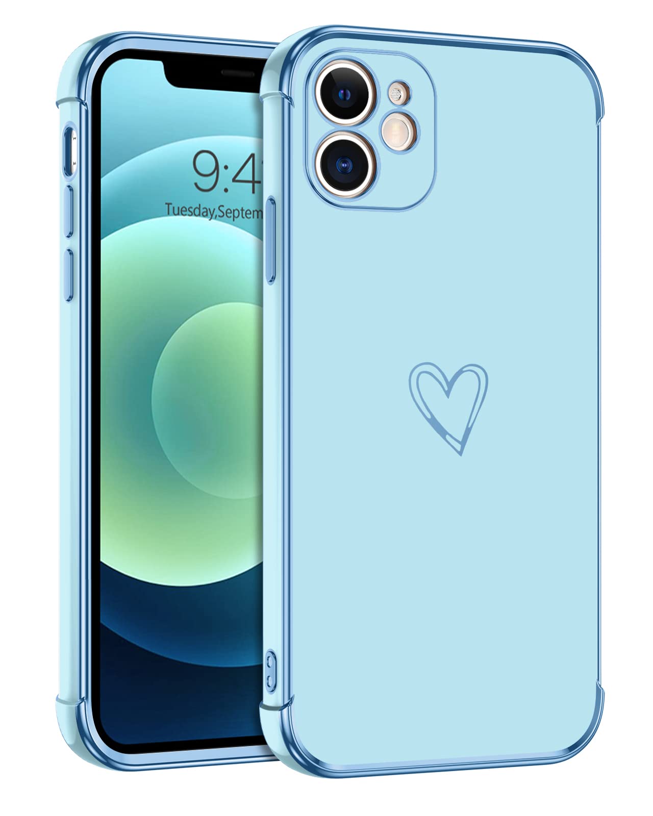 Amazon.com: BENTOBEN for iPhone 12 Case, iPhone 12 Phone Case, Cute ...