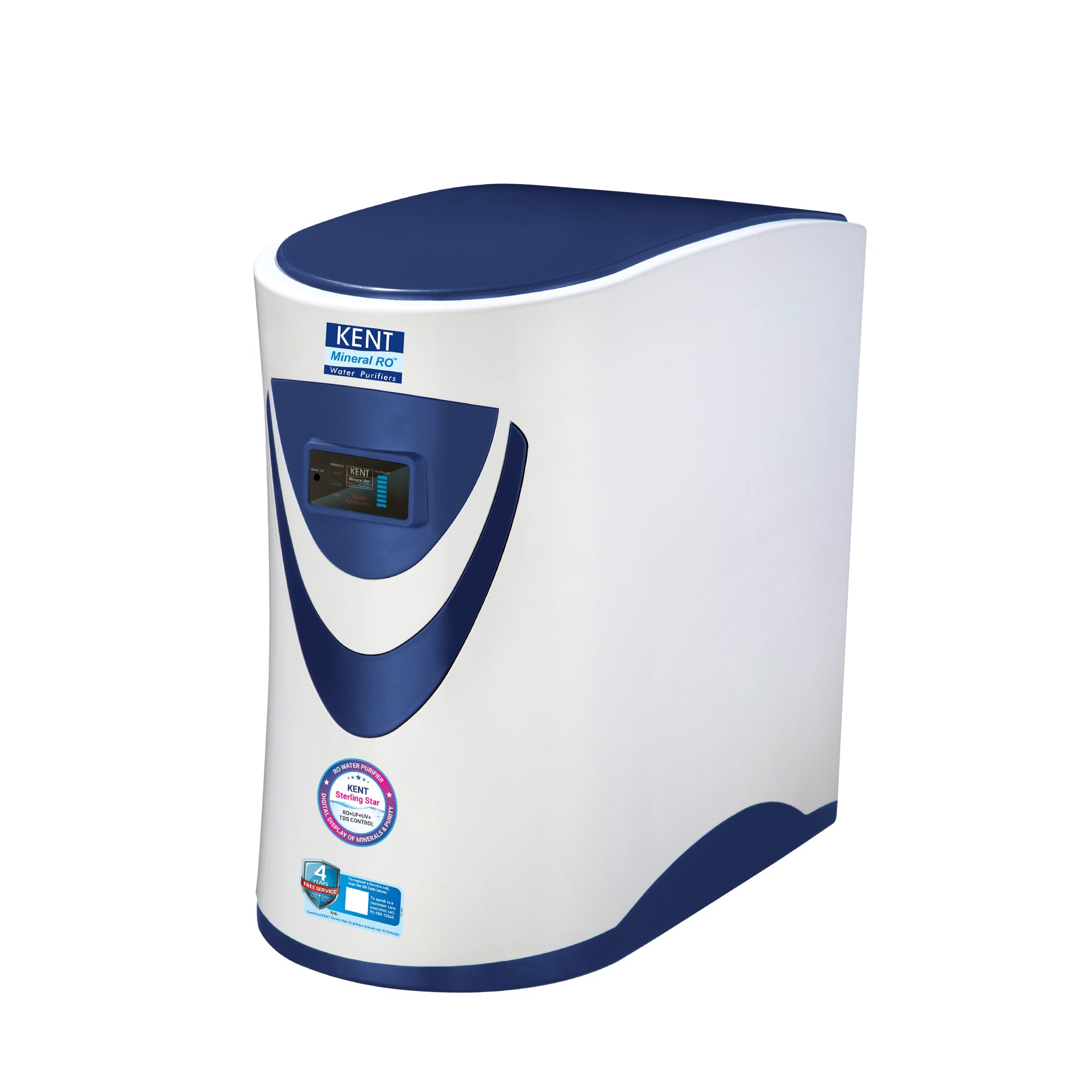 KENT Sterling Star Under the Counter RO Water Purifier Filter for Home ...