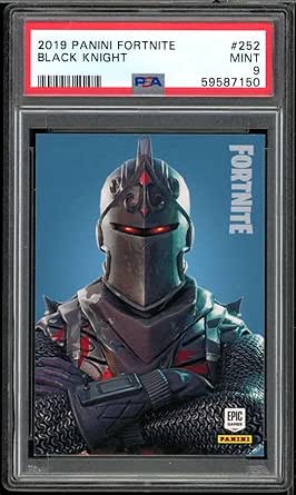 Amazon.com: Black Knight Card USA Version 2019 Panini Fortnite #252 PSA ...