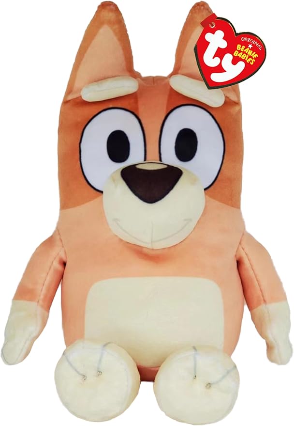 Amazon.com: Bluey's Bingo (Daughter) Beanie Baby by Ty Inc : Toys & Games