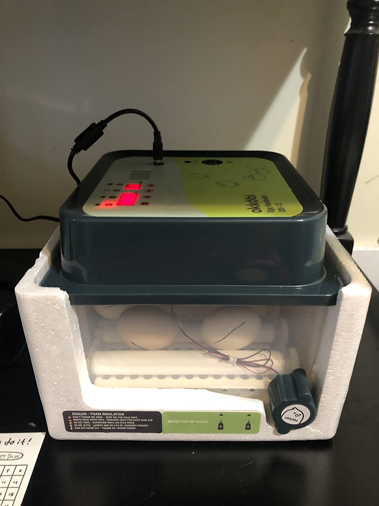 $10/mo - Finance Okköbi OBI-12 Egg Incubator for Hatching Chickens ...