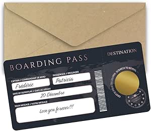 Crintiff - Scratch Map Surprise Travel - Personalised Boarding Card ...