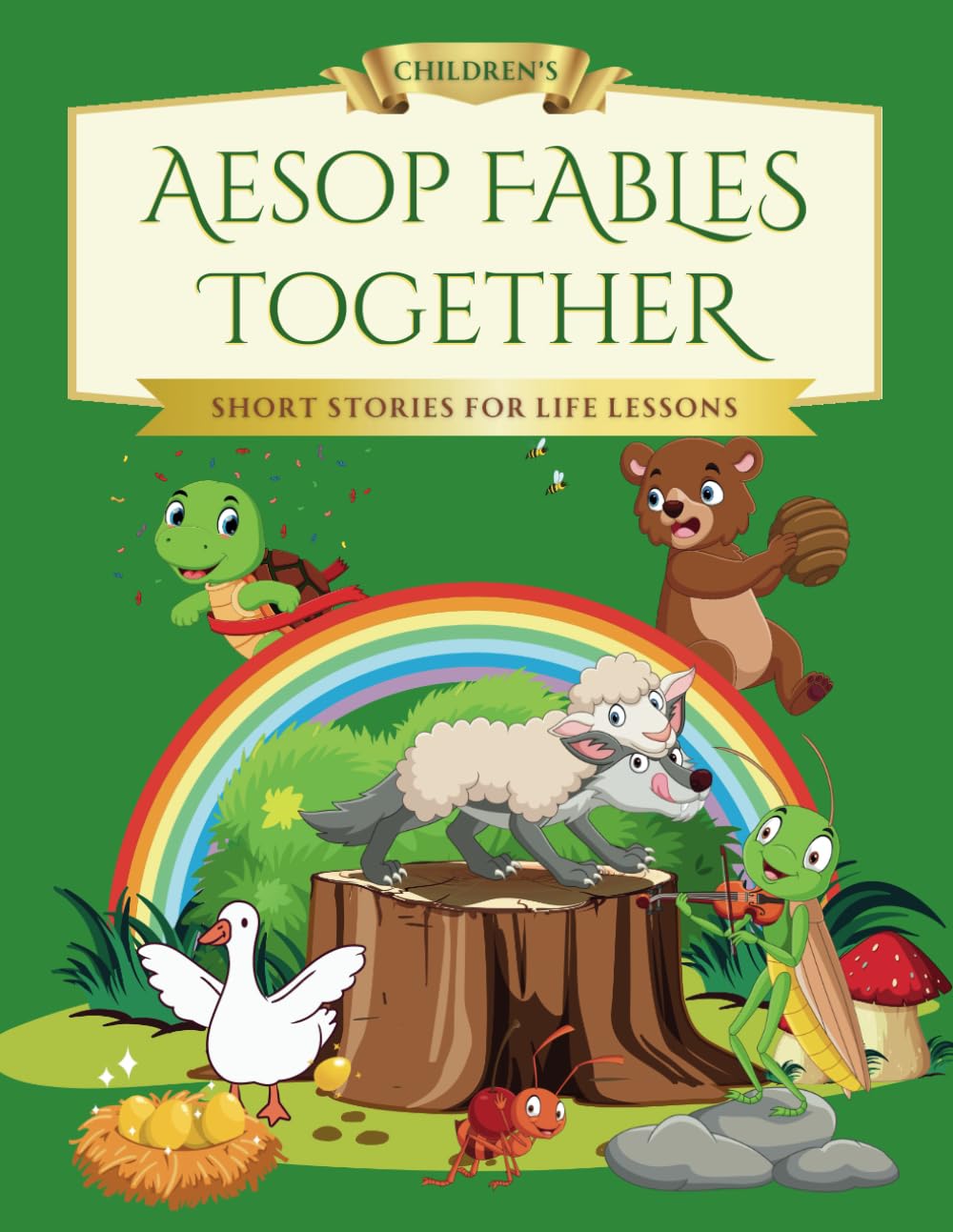Children’s Aesop's Fables Together: Short Stories for Life Lessons ...