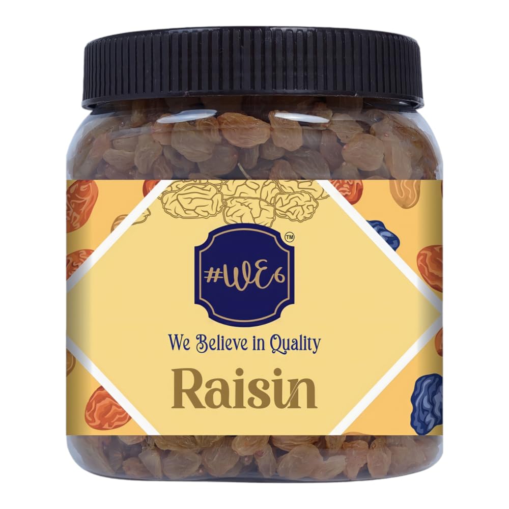 WE6 Organic Afghan Raisin | Fresh Seedless Kismis Dry Fruits | Healthy ...